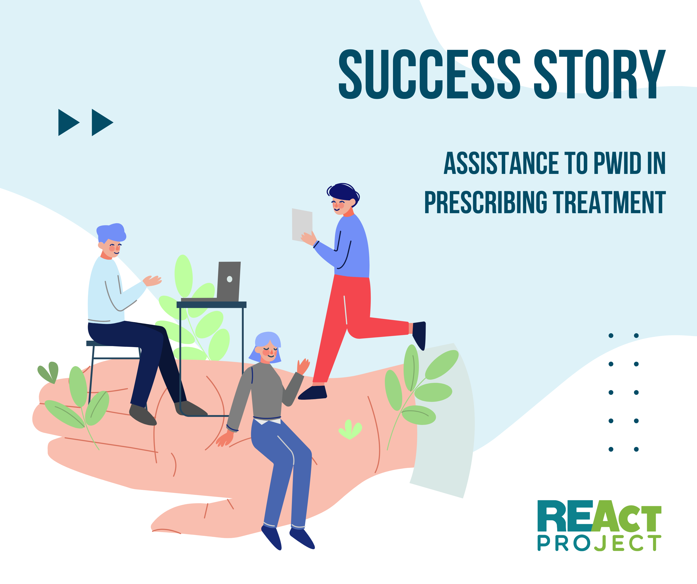 Assistance to PWID in prescribing treatment - REAct